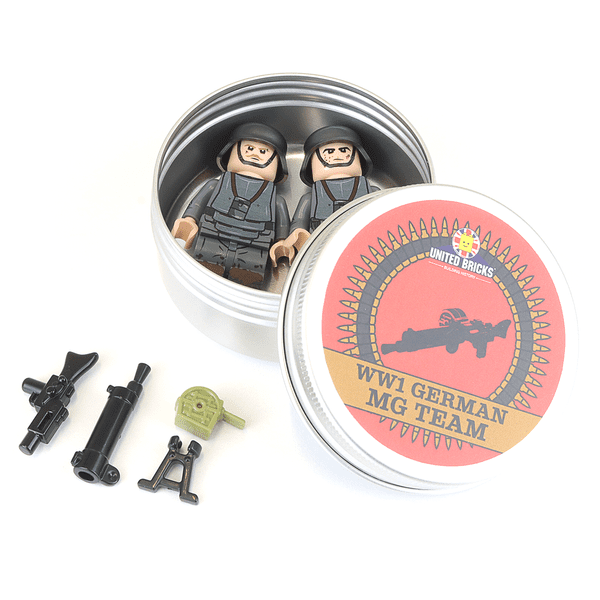 UnitedBricks WWI German MG Team | NewYorkCustoms