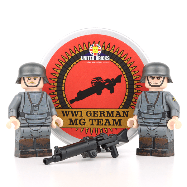 UnitedBricks WWI German MG Team | NewYorkCustoms